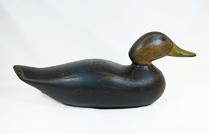 Dodge Black Duck Decoy Jasper Dodge, Michigan, circa 1880s