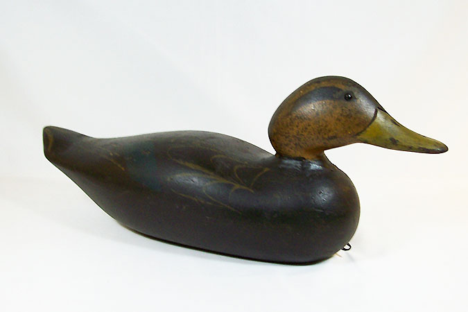 Dodge Black Duck Decoy Jasper Dodge, Michigan, circa 1880s