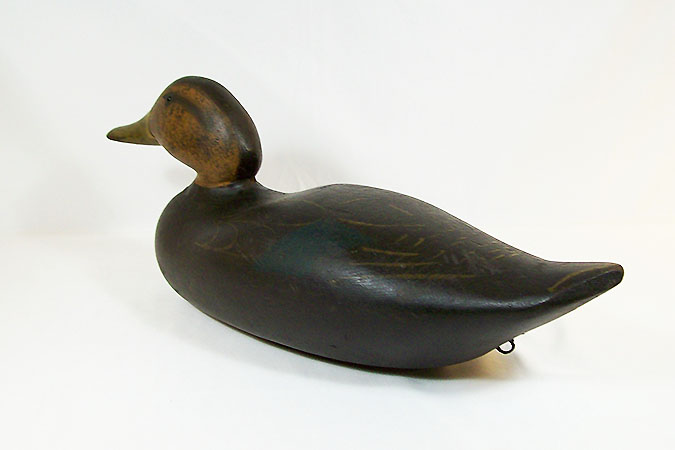 Dodge Black Duck Decoy Jasper Dodge, Michigan, circa 1880s
