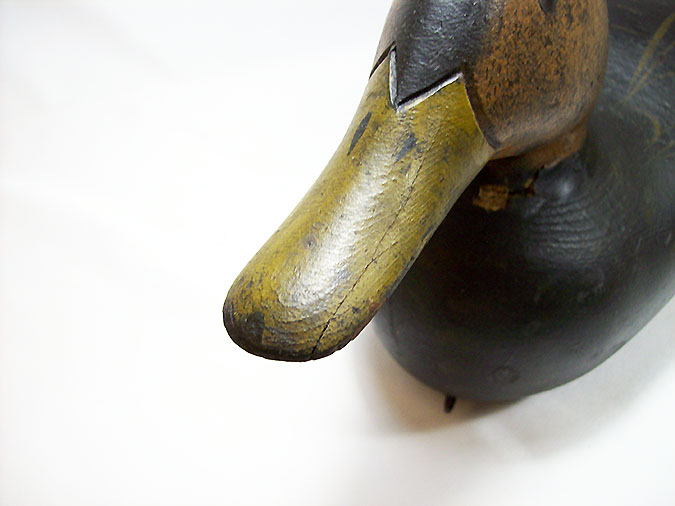 Dodge Black Duck Decoy Jasper Dodge, Michigan, circa 1880s