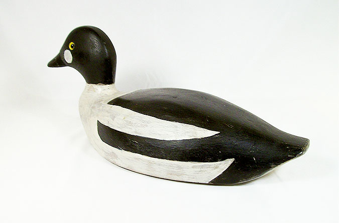 Goldeneye Drake Decoy Willaim Howard Rig, Hingham, Massachusetts