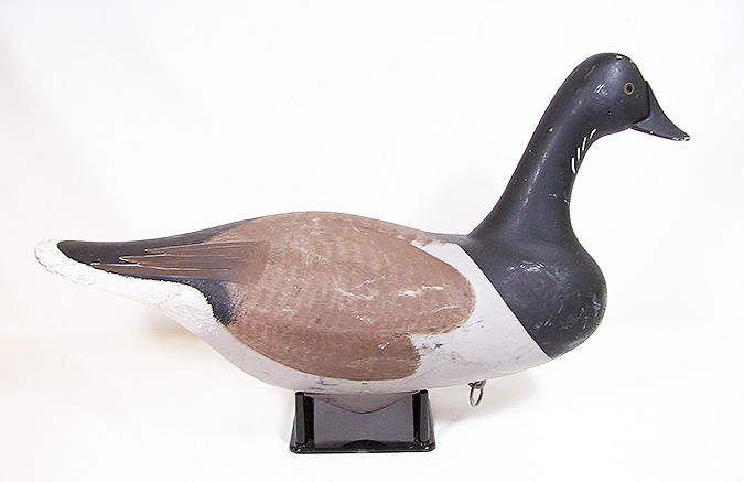 Swimming Brant Decoy by Jim Pierce from the Charles Fish Rig, circa 1980s