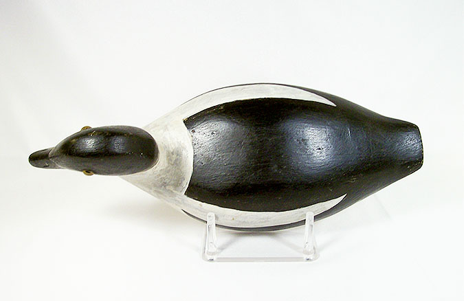 Goldeneye Drake Decoy Willaim Howard Rig, Hingham, Massachusetts