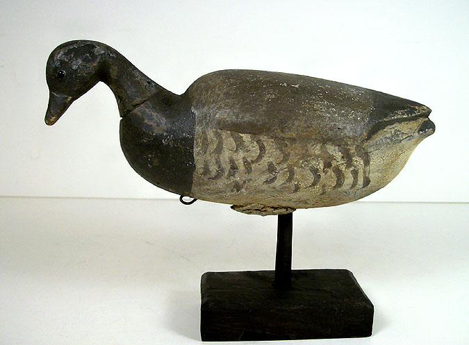 Reggie Birch Cobb Style Brant Minature Decoy